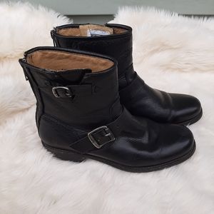 Frye Shoes | Vicky Engineer Leather Boot | Poshmark